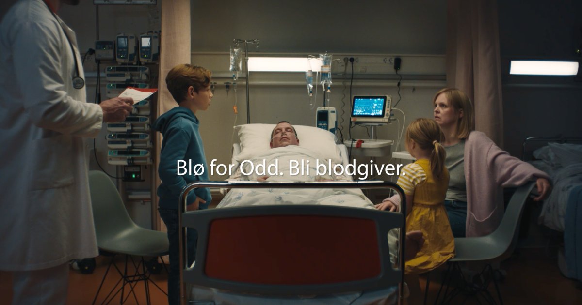 Bli en Blodgiver og Støtt Årets Blodgiverkampanje / Odd