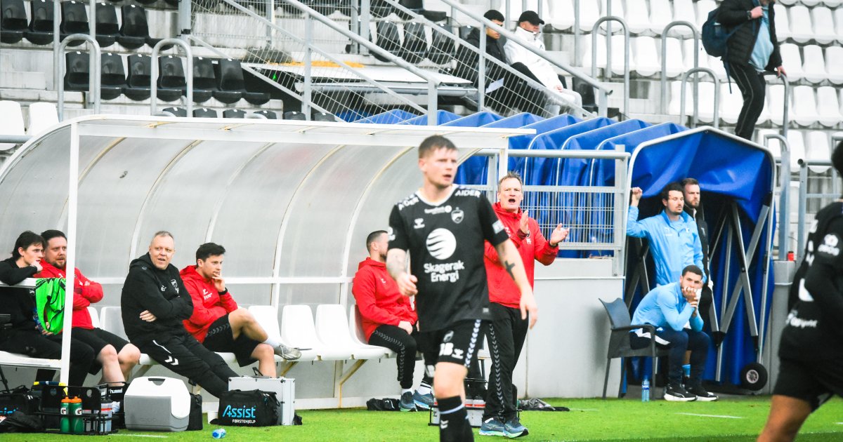 Før kampen med Per / Odd