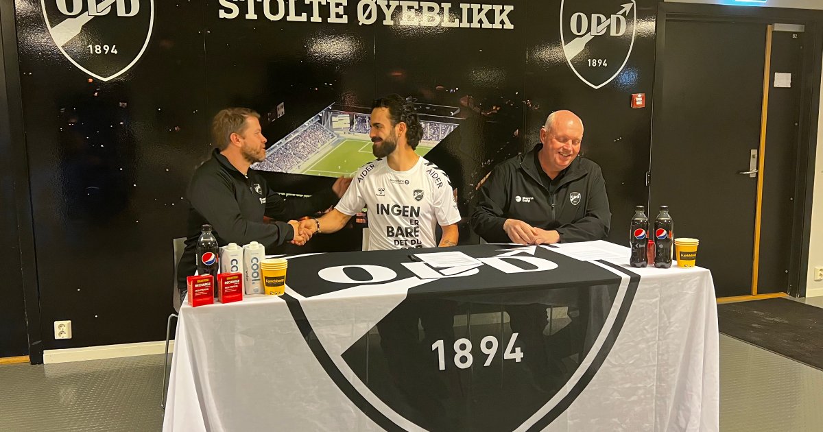 Her er vår nye spiller / Odd