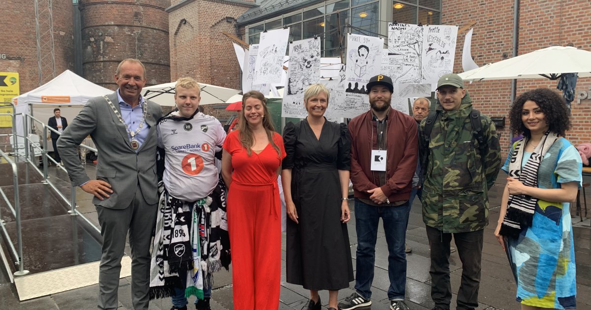 Oddere markerer seg i kulturbildet! / Odd